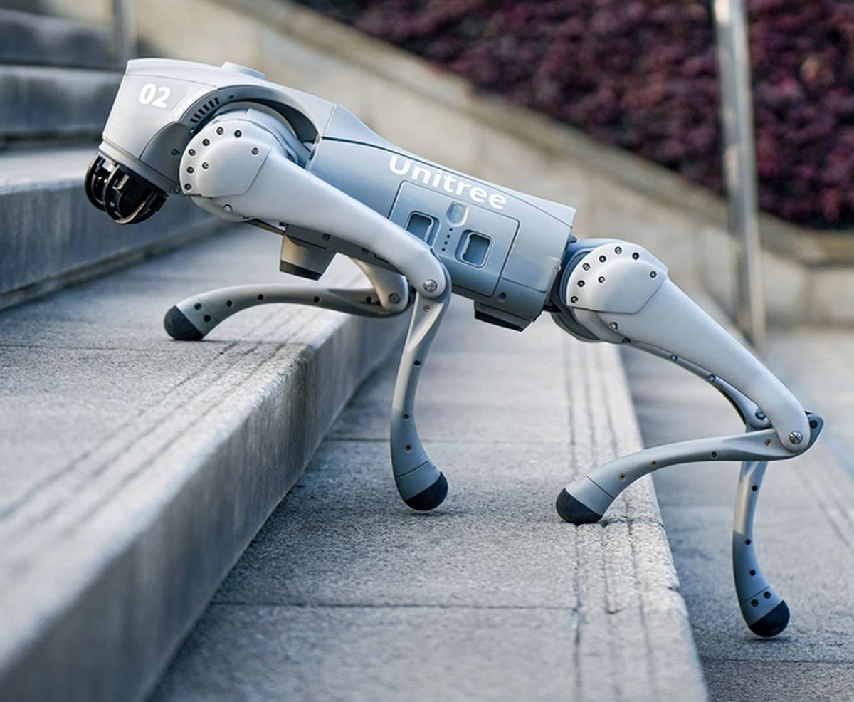 Robot Chien Go2 de Unitree : Prix et performances du robot dog IA ...